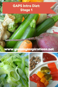 GAPS Introduction Diet Stage 1 - Food List, Recipes & Meal Ideas