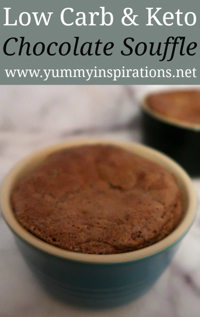 Easy Chocolate Souffle Recipe With 4 Ingredients - Simple Keto Dessert