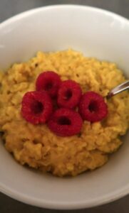 Turmeric Oatmeal Recipe - How to make quick golden milk oats breakfast